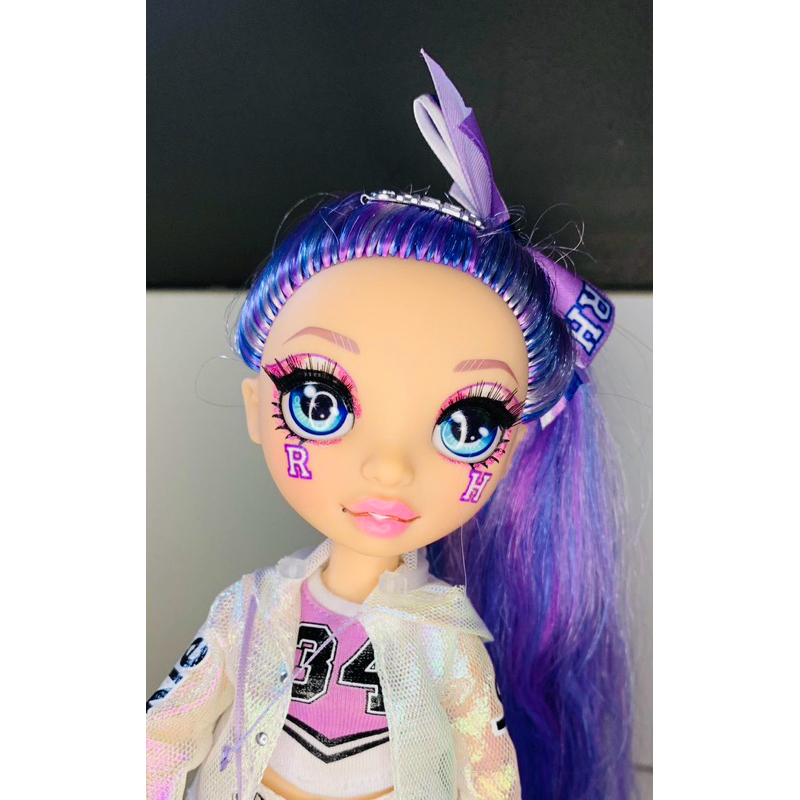 Rainbow High Shadow High, Violet Willow Cheerleader , Fashion Doll ...
