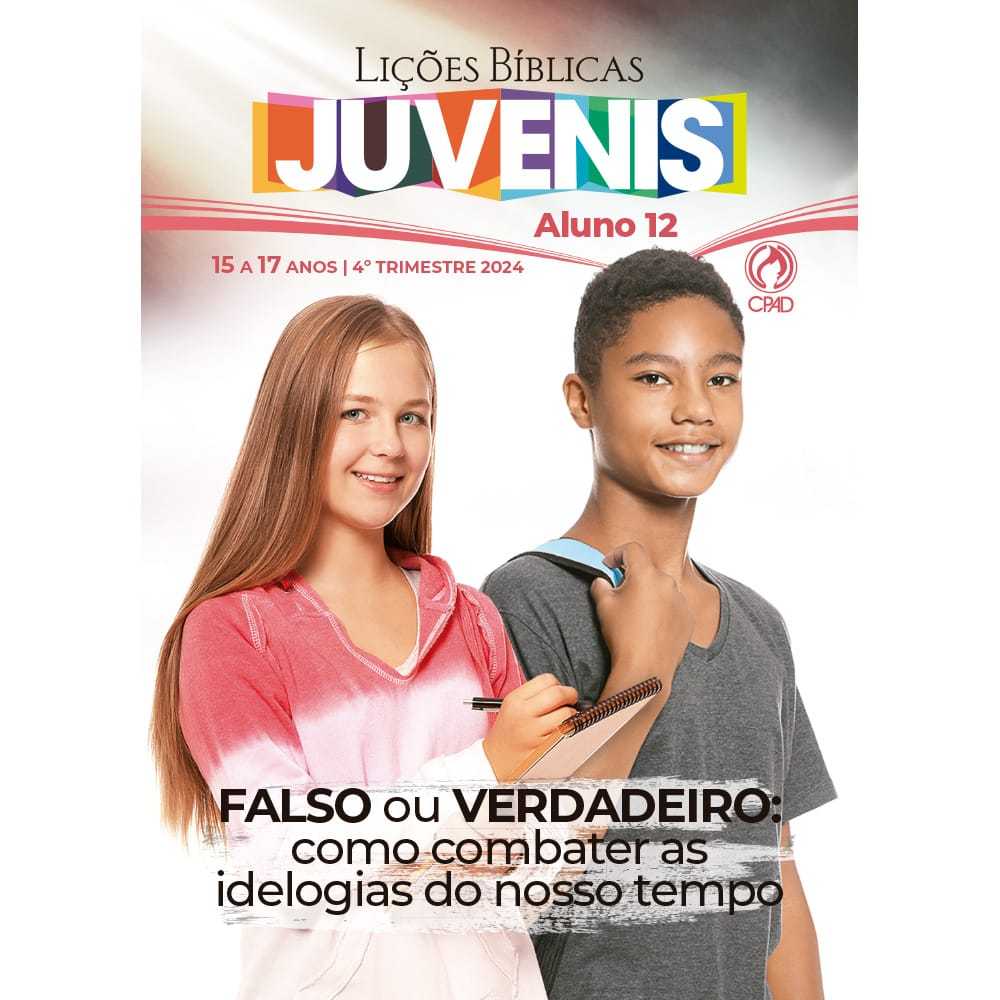 Revista Lições Bíblicas Ebd Juvenis Aluno 4º Trimestre 2024 Cpad ...