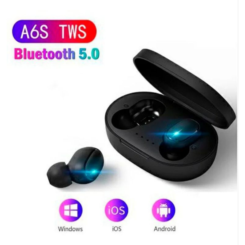 Fone De Ouvido A6s Pro In-ear TWS Sem Fio Bluetooth | Shopee Brasil