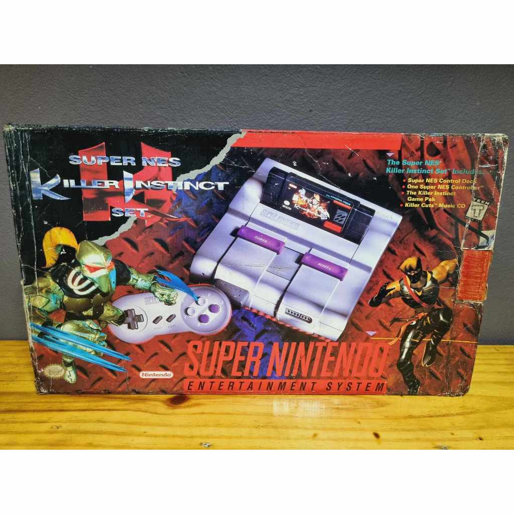 129- Console Super Nintendo SNES Killer Instinct | Shopee Brasil