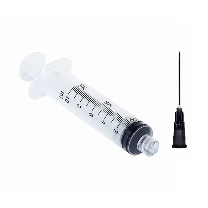 Seringa 10ml Bico Luer Lock Sr C/ Agulha 0,7x25mm | Shopee Brasil