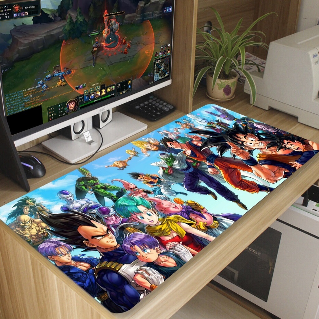 Mouse pad dbz dragon gamer Antiderrapante Grande diversas estampas ...