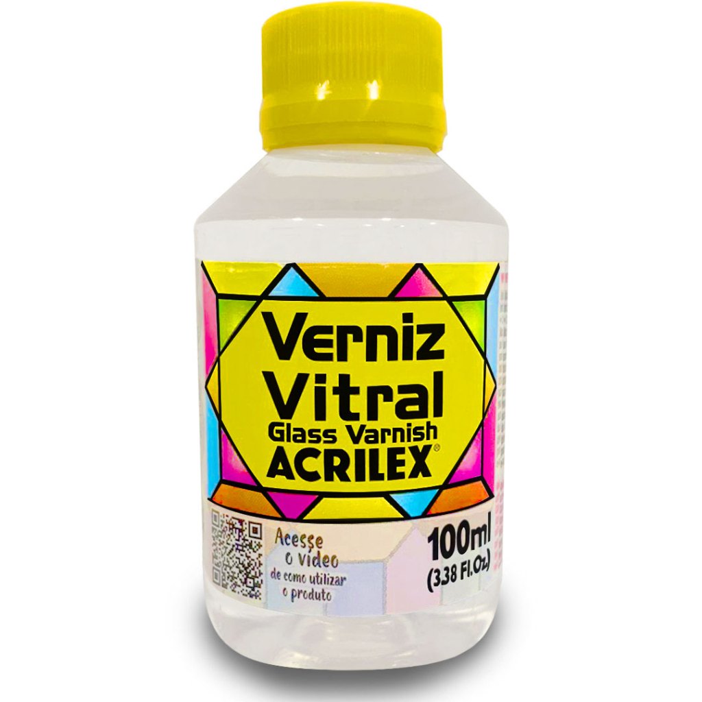 Verniz Vitral - Acrilex 100ml/37ml | Shopee Brasil