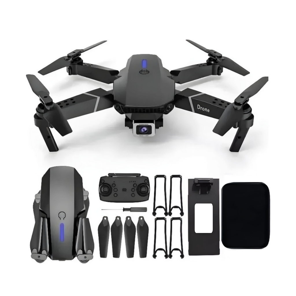 Drone E99 Pro 2 Camera 4k Bateria Com + Tempo ou bateria | Shopee Brasil