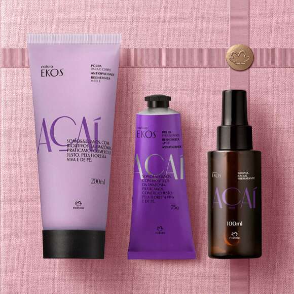 Combo Natura Ekos Açaí - Presente | Shopee Brasil