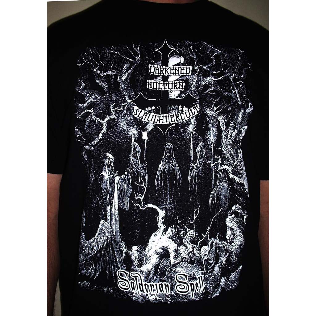 Camiseta Darkened Nocturn Slaughtercult - Saldorian Spell | Shopee Brasil