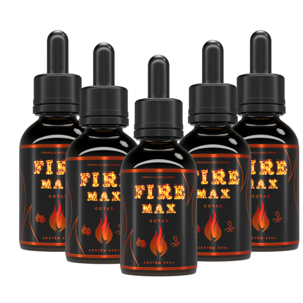 5 FRASCOS FIRE MAX 30ML ORIGINAL | Shopee Brasil