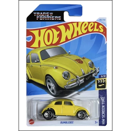 Hot Wheels fusca bumblebee cinema fusca amarelo | Shopee Brasil