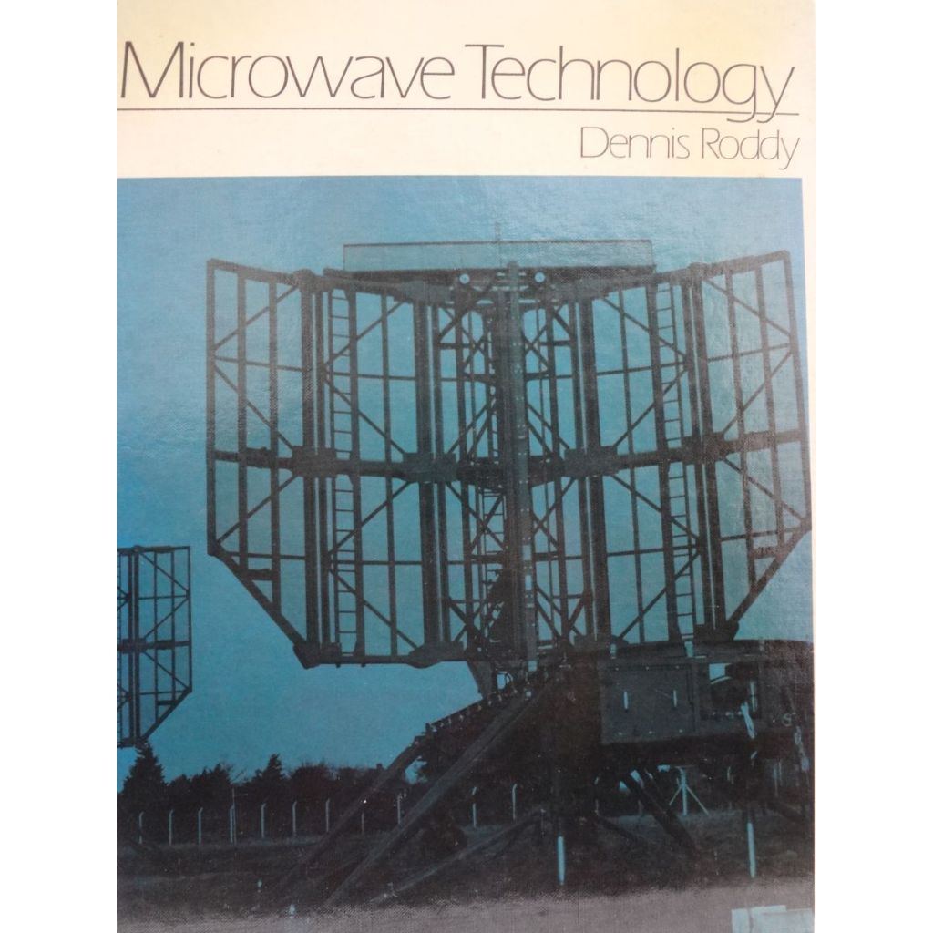 Livro Microwave Technology Dennis Roddy / 1986 Edição em Inglês ...