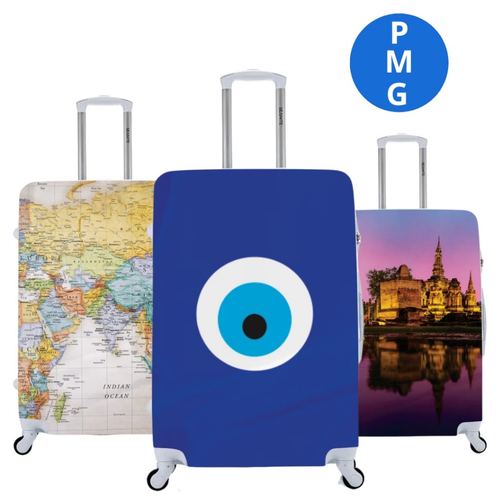 Capas Protetora Para Mala Viagem Elástica Personalizada Diversos ...