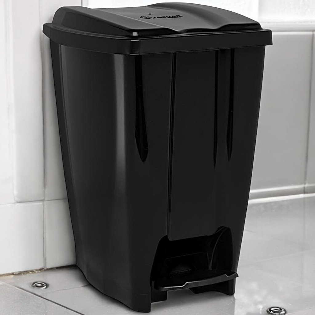 Lixeira Banheiro com Tampa Eco Nature de Plástico Resistente 20 Litros ...