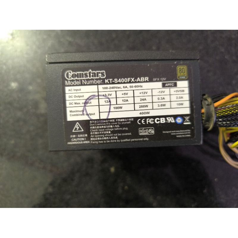 Fonte mini ATX 400W Bronze 80 plus | Shopee Brasil
