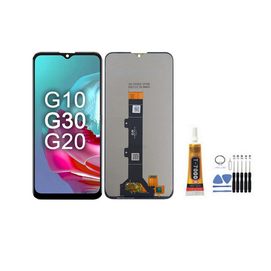 Tela Frontal Touch Display Para Moto G10 G20 G30 Sem Aro + Chaves + Cola | Shopee Brasil