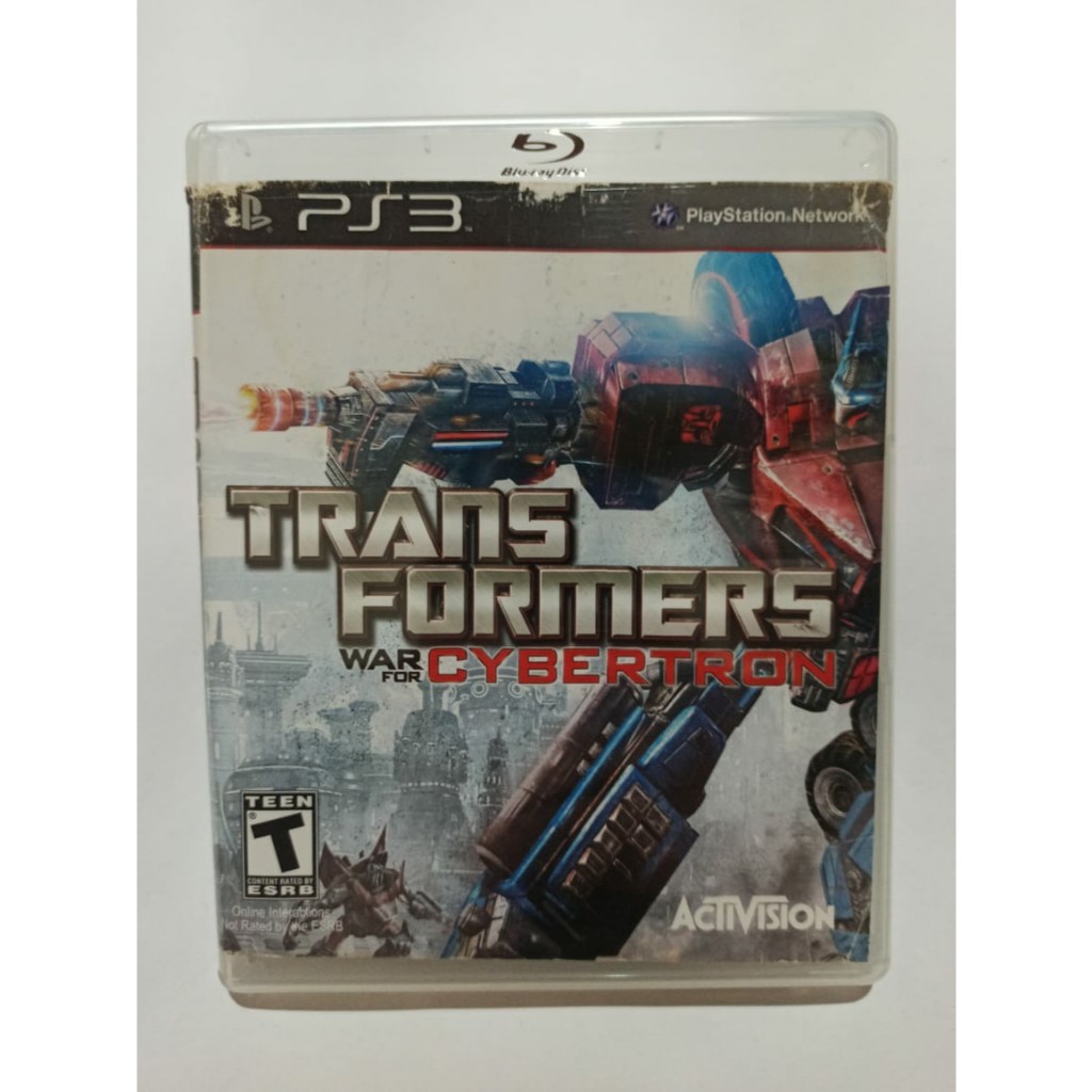Transformers War For Cybertron Ps3 Mídia Física | Shopee Brasil