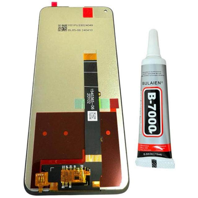 Tela Frontal Display Completo Para LG K61 Q630 Original Premium + Cola ...