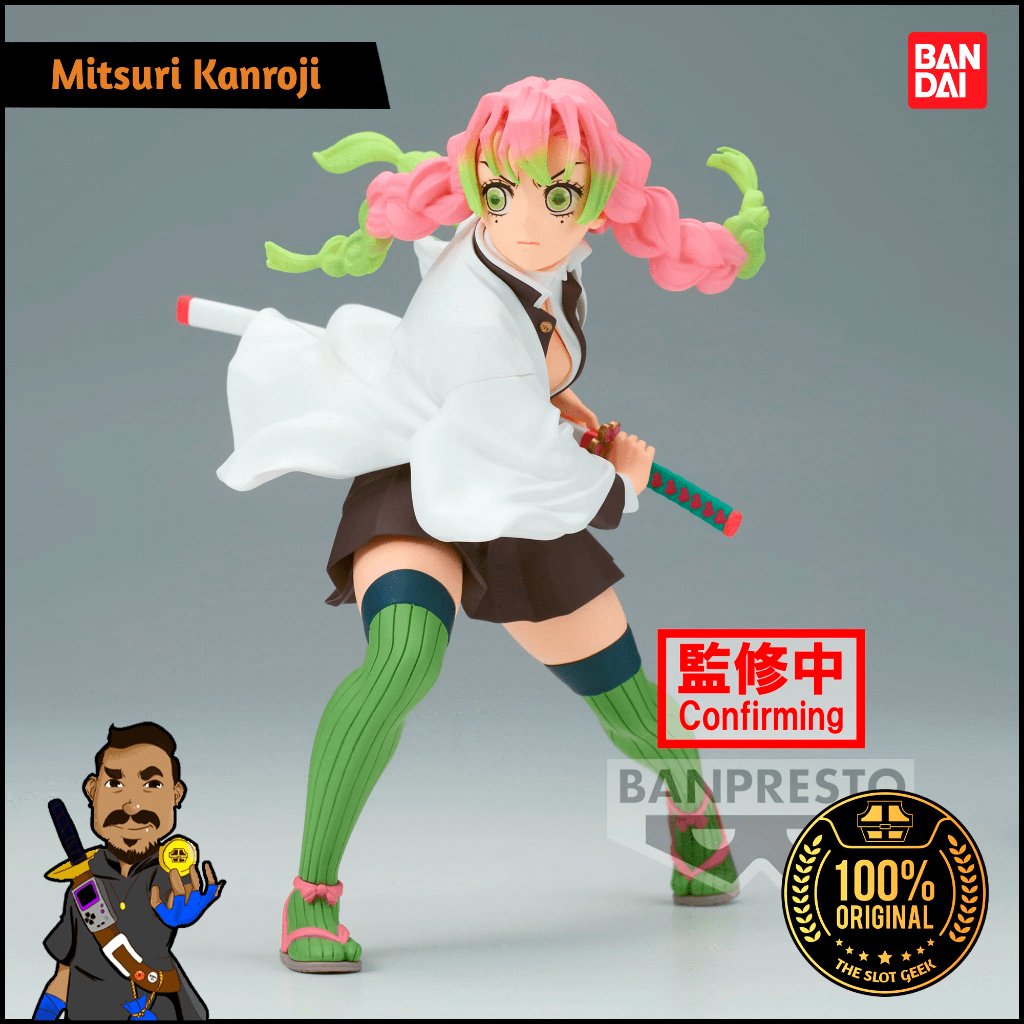 Action Figure Mitsuri - ORIGINAL BANDAI - Kimetsu No Yaiba Demon Slayer ...