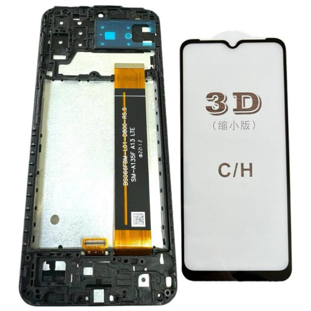 Tela Frontal Display Completo C/aro A13 4G A135 Original Premium + Pel 3d Envio Rápido | Shopee ...