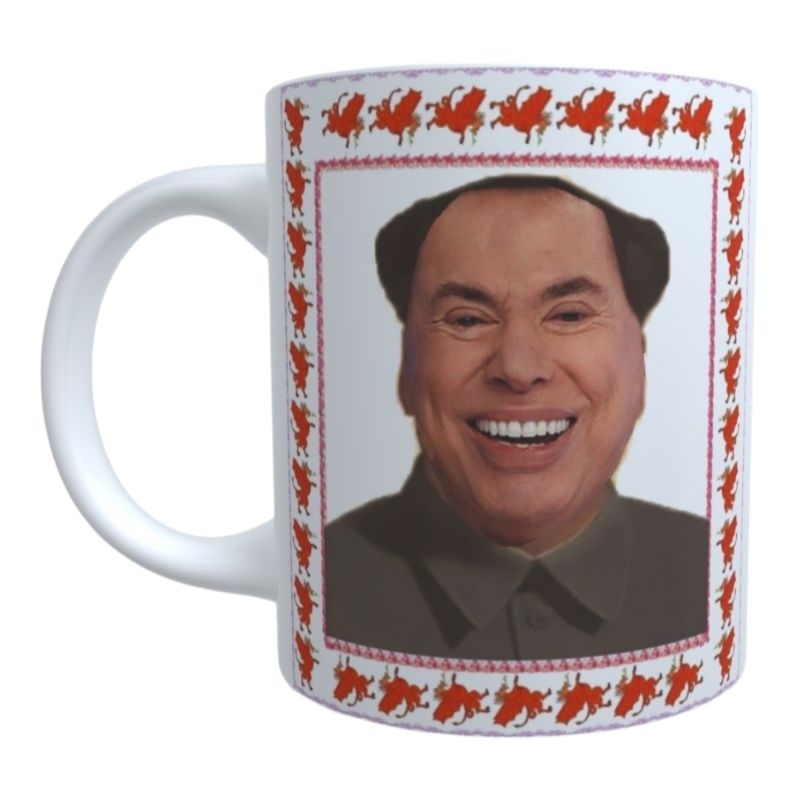 Caneca Meme Silvio Santos Tsé | Shopee Brasil