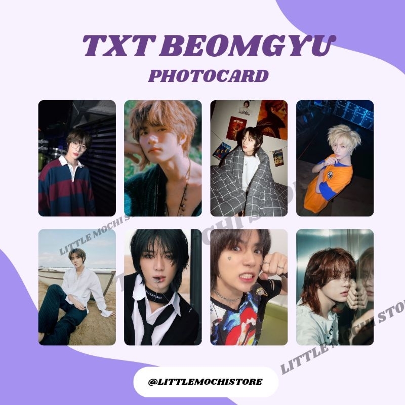 photocard txt card beomgyu kpop fanmade | Shopee Brasil