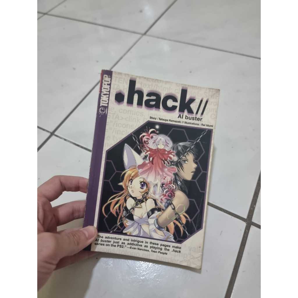 .hack// AI Buster Volume 1 (em inglês - importado) - Tatsuya Hamazaki / Rei Idumi | Shopee Brasil