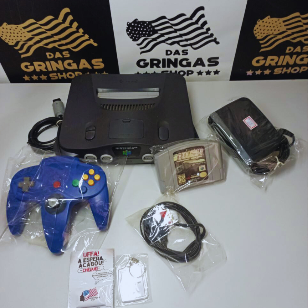 Nintendo 64 Completo | Shopee Brasil