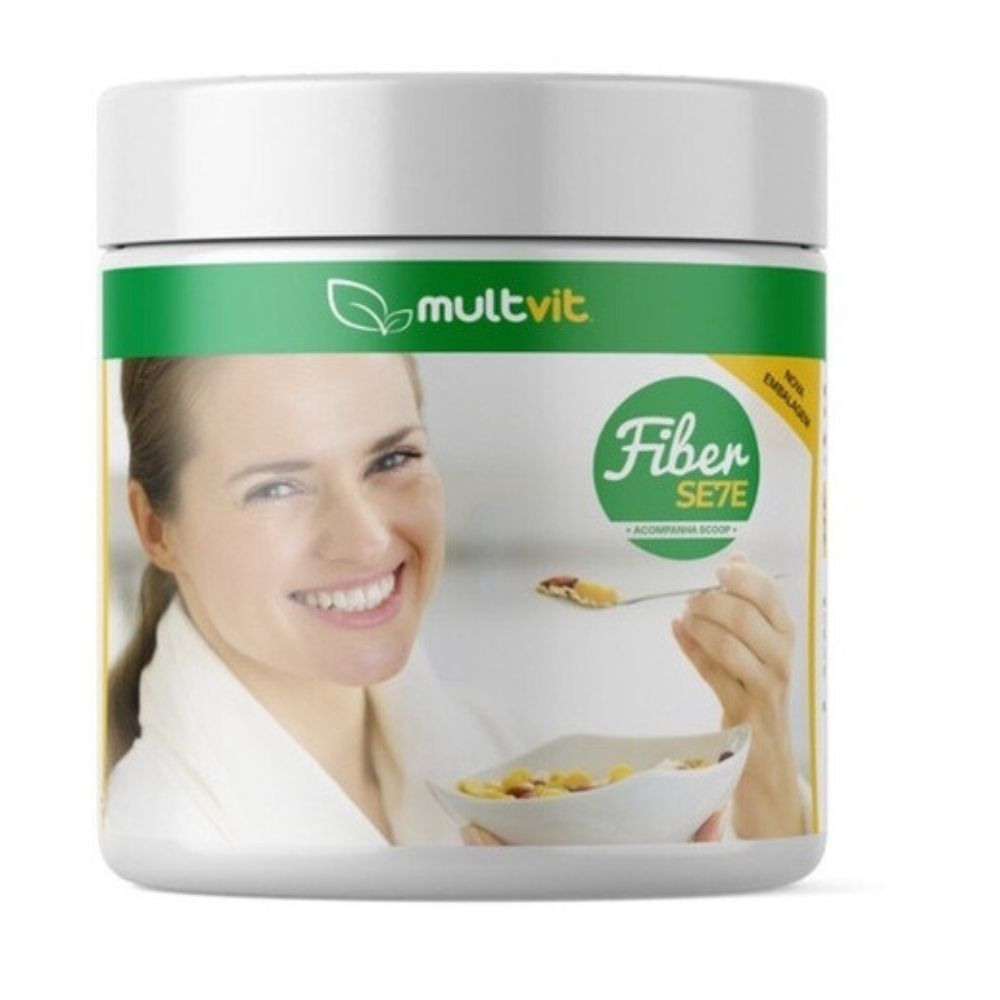 Intestino preso regulador MULTVIT FIBER SE7E 200g | Shopee Brasil