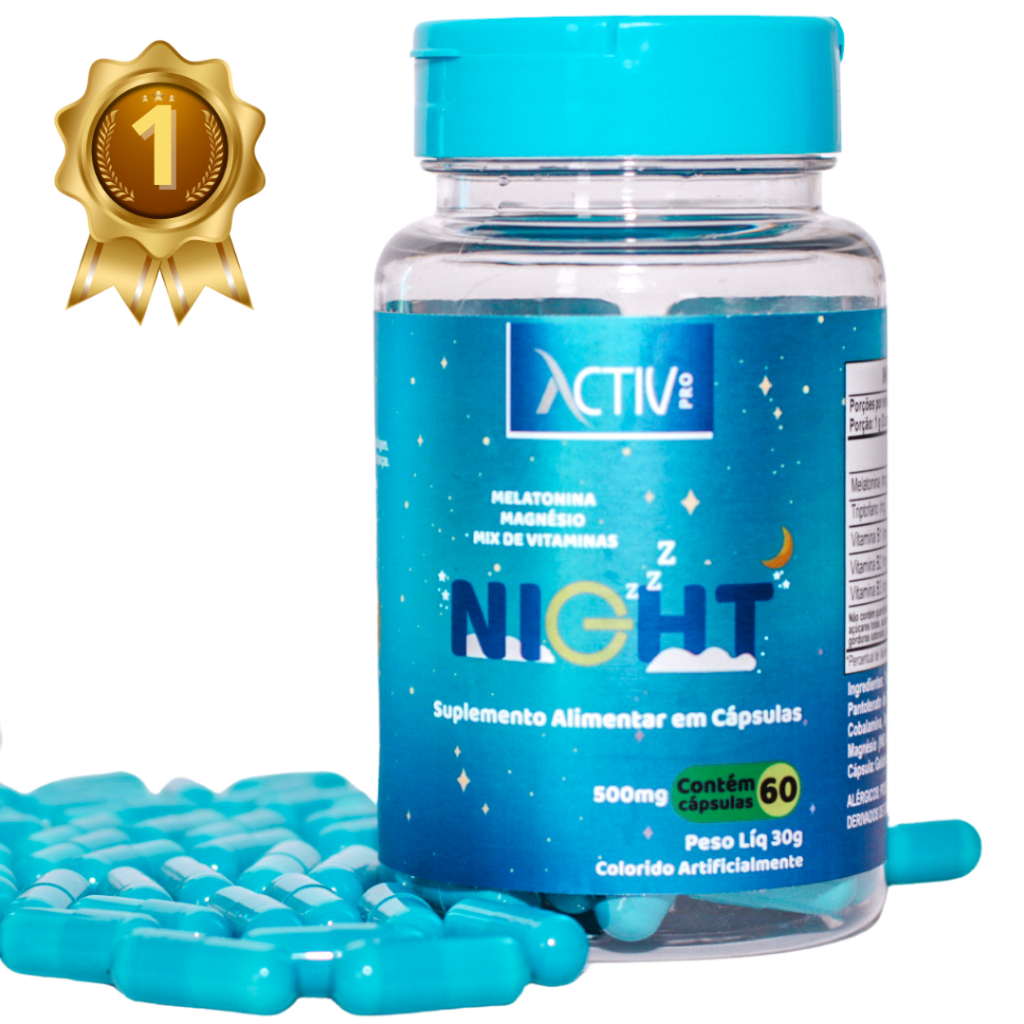 Suplemento Alimentar ActivPRO - Night | Shopee Brasil