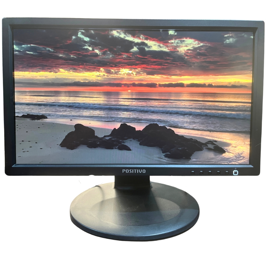 MONITOR POSITIVO 19EB13P - 19" - VGA / DVI | Shopee Brasil