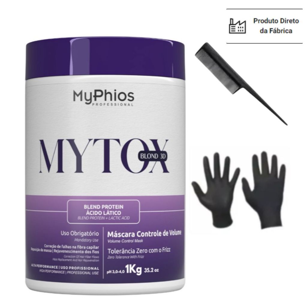 MyPhios - Btox Capilar Mytox Blond - 1kg | Shopee Brasil