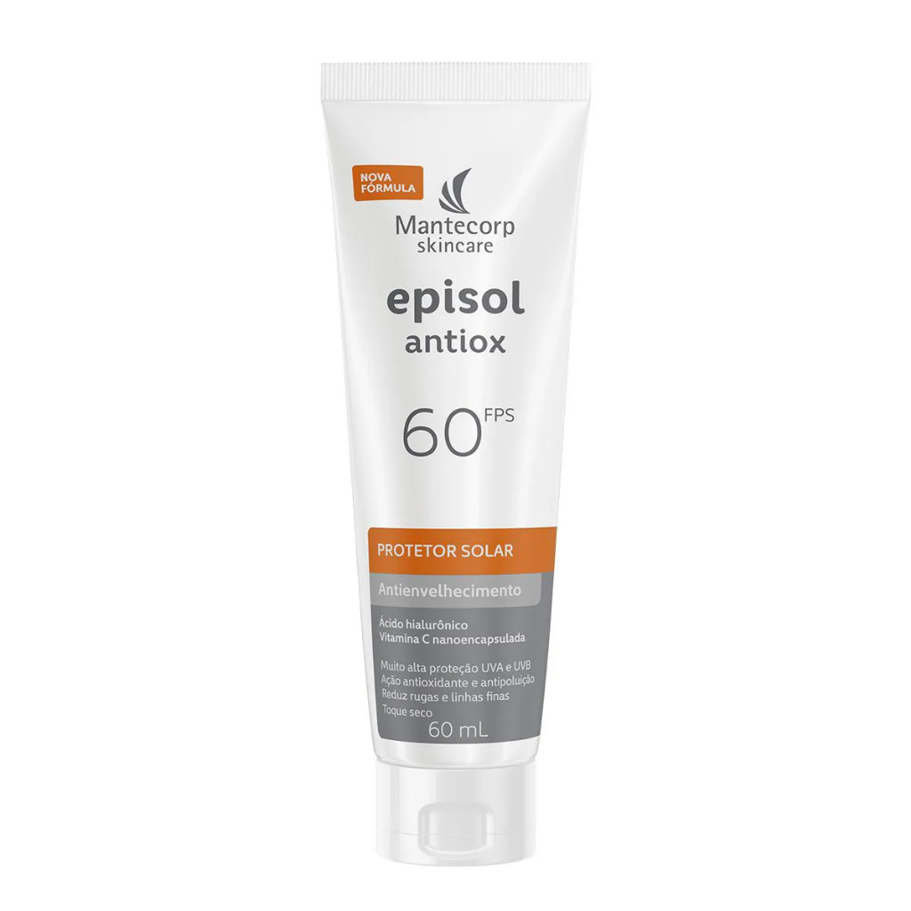 Protetor Solar Facial Episol Antiox FPS 60 (60ml) | Shopee Brasil