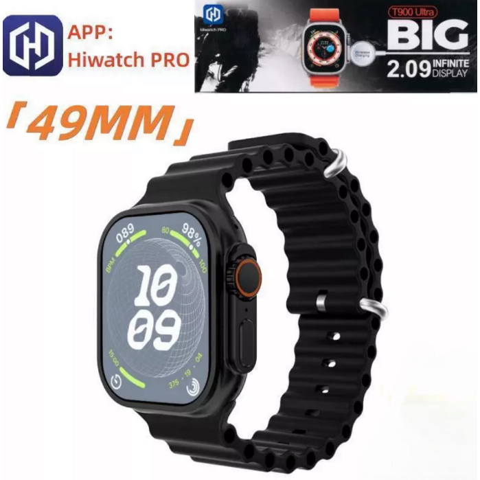 2024 smartwatch 9 pro Carregamento sem fio relógio inteligente 2.02 ...