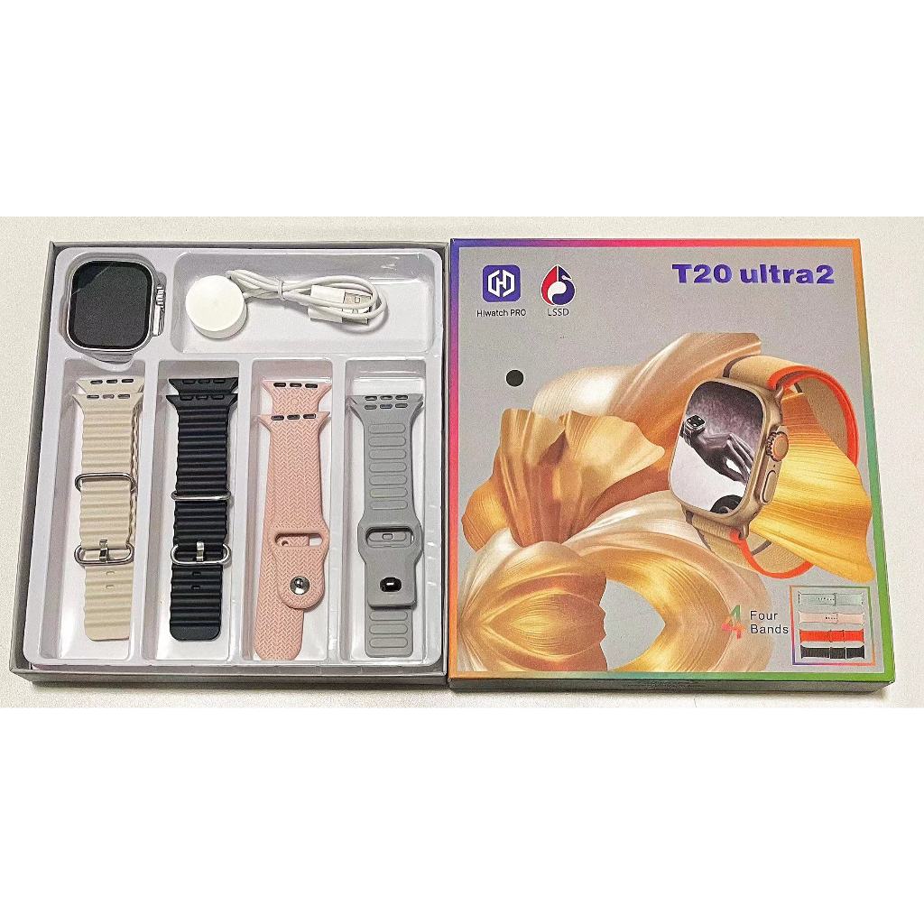 2024 T20 T900 L900 Ultra 2 IWO 4in1 Série 9 Novo Smartwatch Pro Max ...