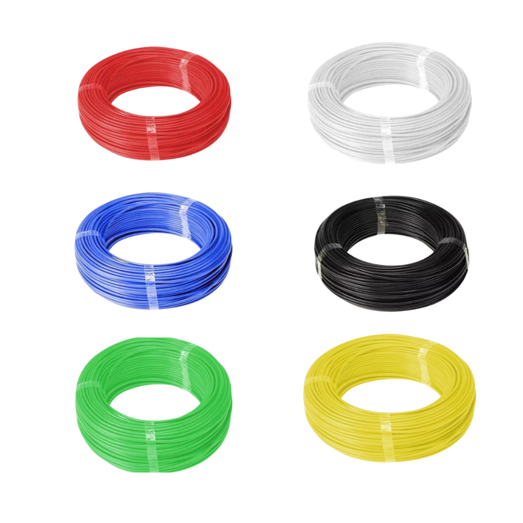 Fio 10mm 50 / 100 Metros Fio Elétrico Flexível NBR 9117 PVC Anti-chama ...
