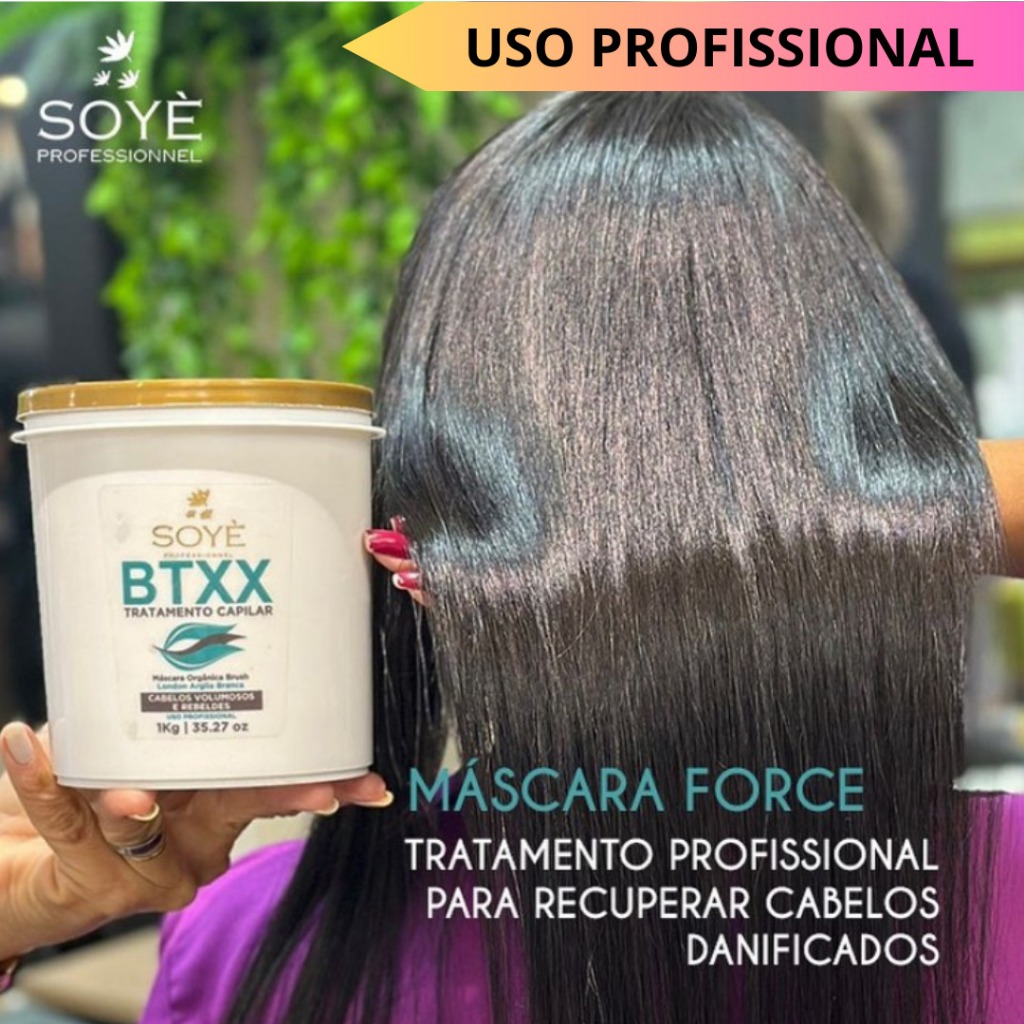 BOTOX CAPILAR PROFISSIONAL BTXX 1KG PROGRESIVA SEM FORMOL EFEITO LISO ...