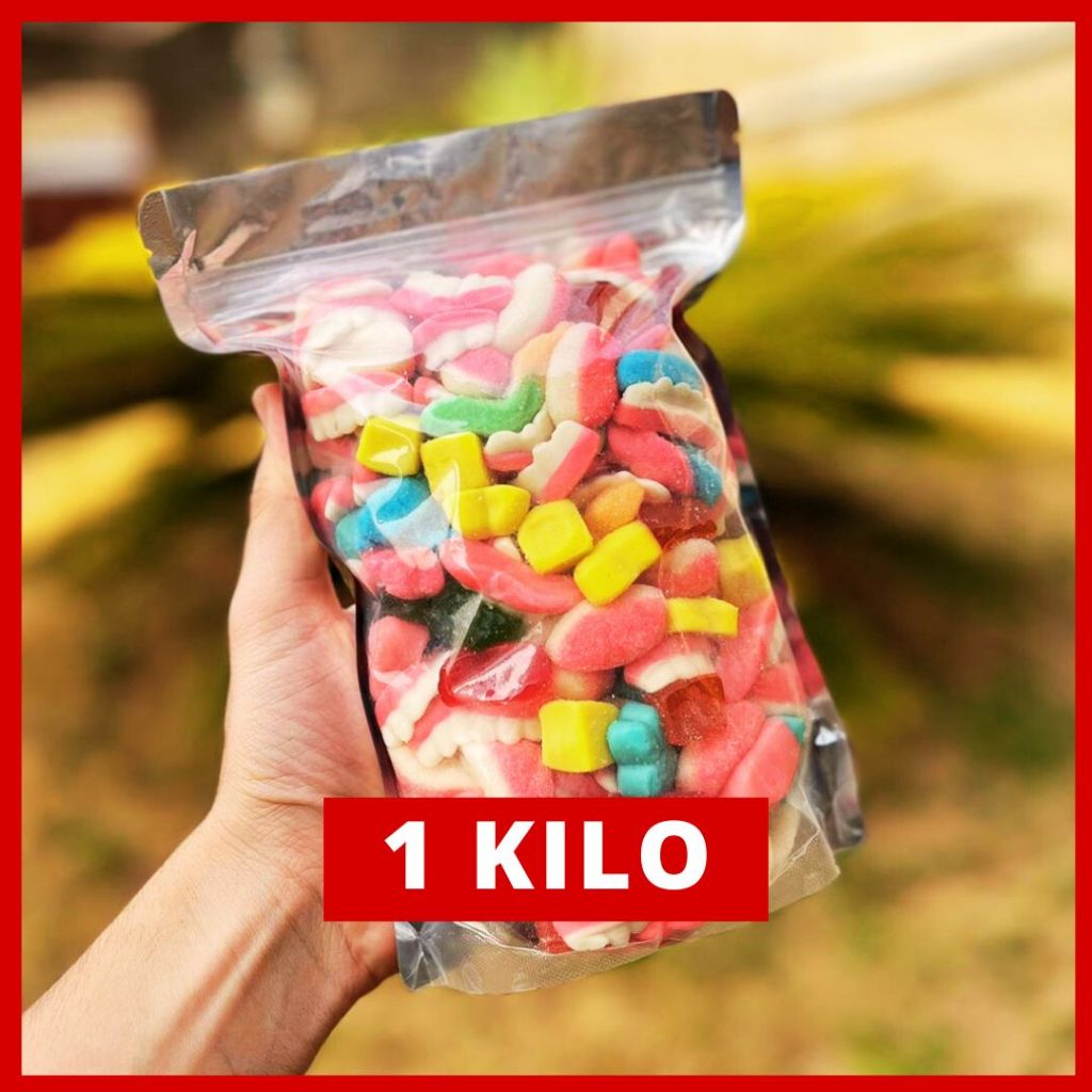 1 Kg Bala Fini Mix Sabores Variados Guloseimas Gelatina - Envio ...