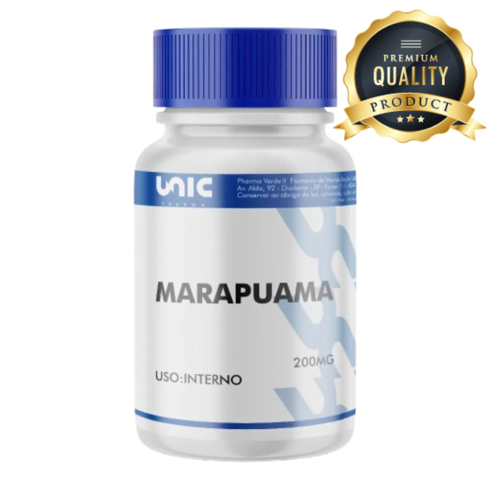 Marapuama 200mg C/60 Cápsulas | Shopee Brasil
