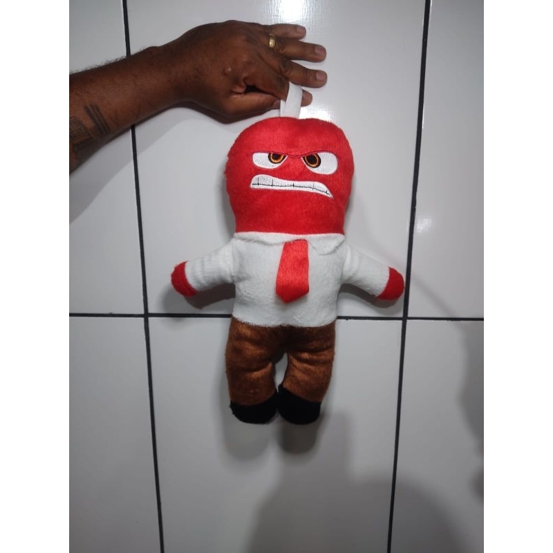 boneco divertidamente raiva | Shopee Brasil