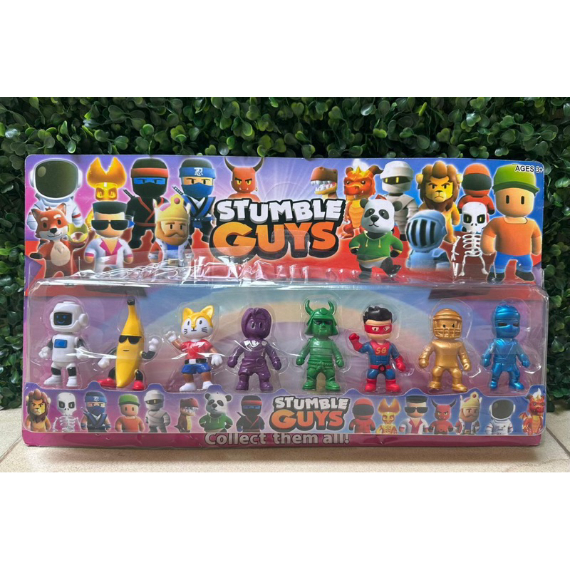 Kit Stumble Guys 8 Bonecos Jogo Stumble Guys envio imediato | Shopee Brasil