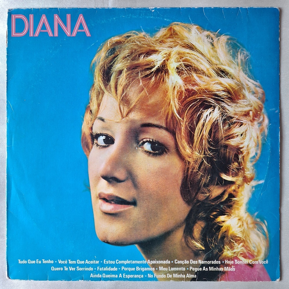 DISCO DE VINIL LP - DIANA – DIANA (1972) | Shopee Brasil