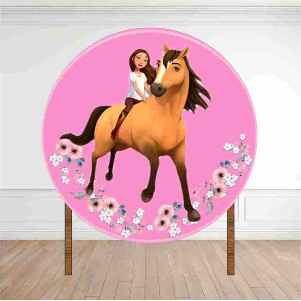 Painel de Festa Spirit Tecido Poliéster Sublimado com elástico | Shopee Brasil