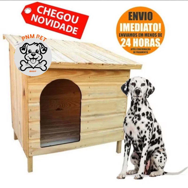 CASA CASINHA MODELO EDICULA PARA CÃES CACHORRO PET TAMANHOS G N6 E N7 | Shopee Brasil