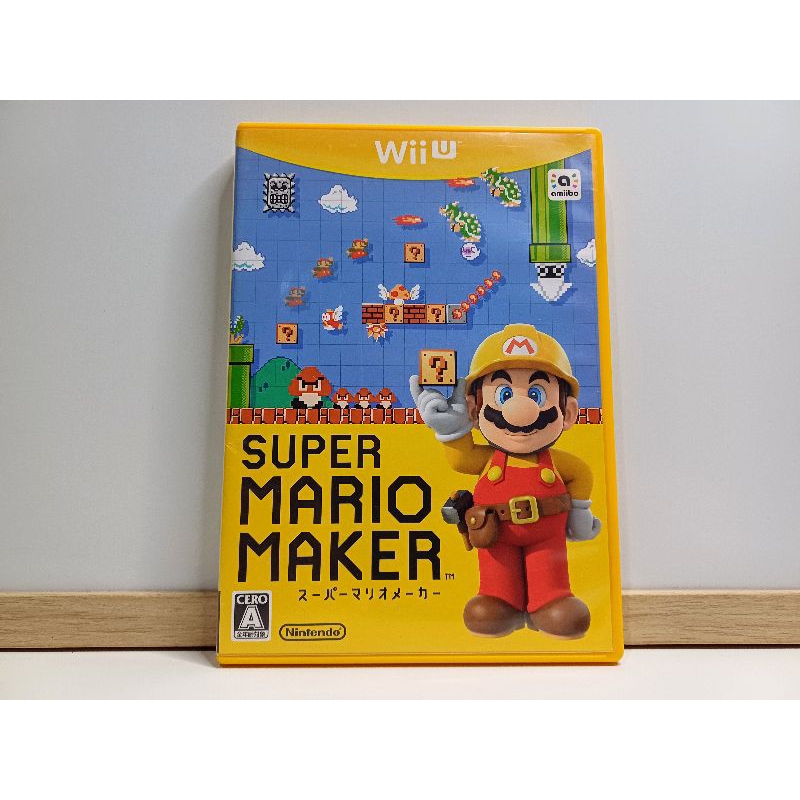 JOGO SUPER MARIO MAKER - WII U JAPONÊS | Shopee Brasil