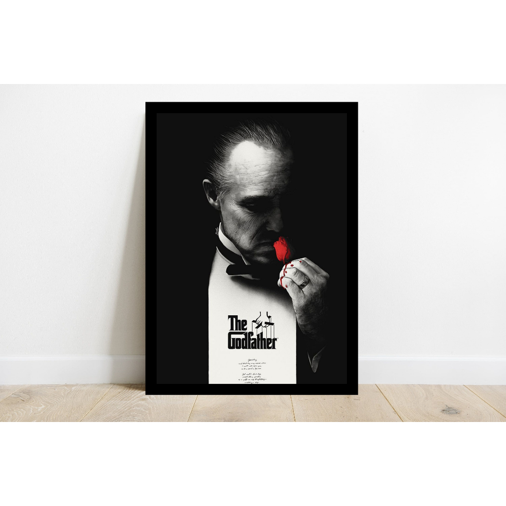 Quadro Arte Poderoso Chefão Poster Moldurado | Shopee Brasil