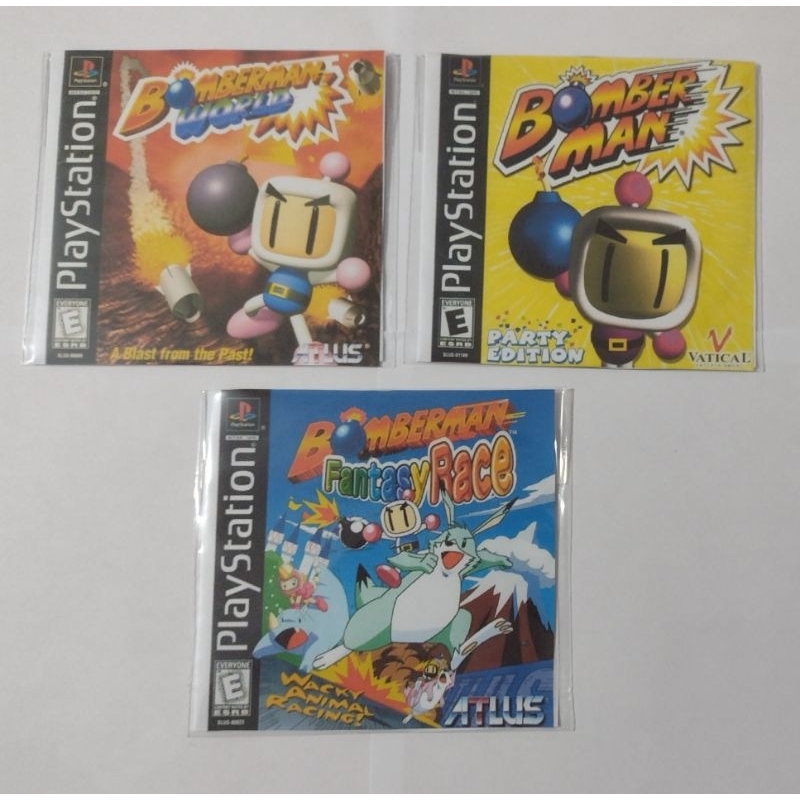Bomberman Coleção para Ps1 - Leia a Descrição | Shopee Brasil