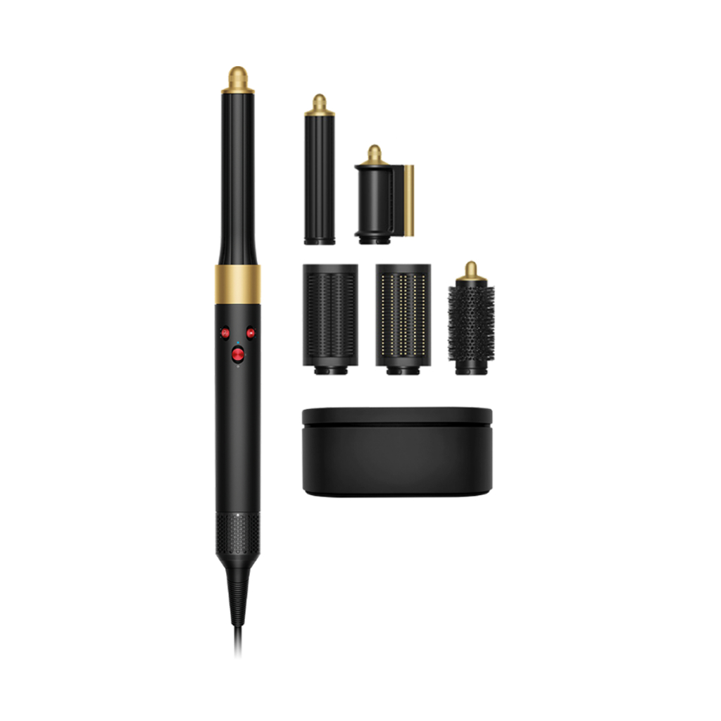Dyson Airwrap Complete Long Onyx Black/gold (533903-01) | Shopee Brasil