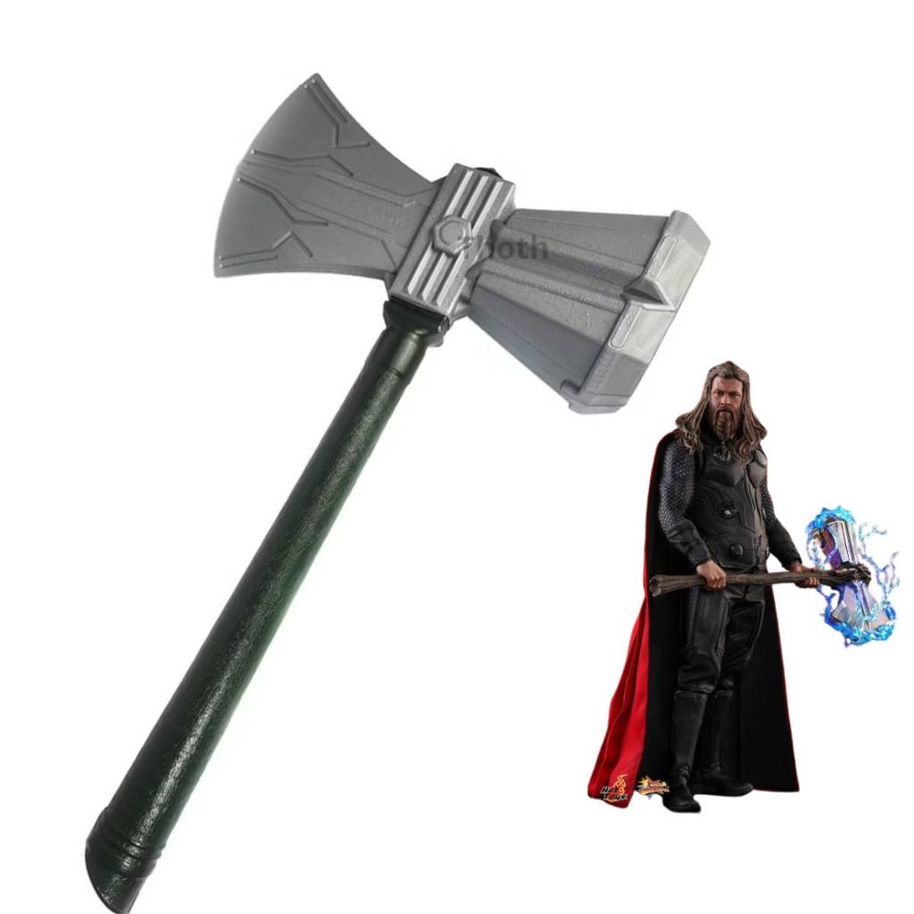Martelo Thor Machado Brinquedo Grande Heróis Vingadores Infantil Trovão ...
