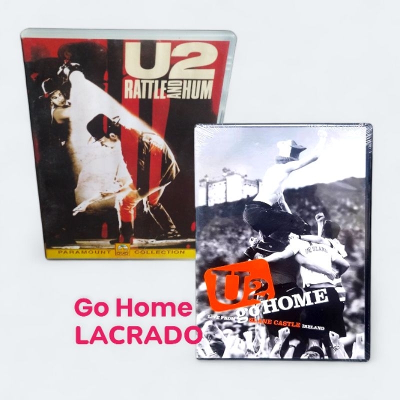 Dvds U2 Rattle and Hum e Go home(lacrado) | Shopee Brasil