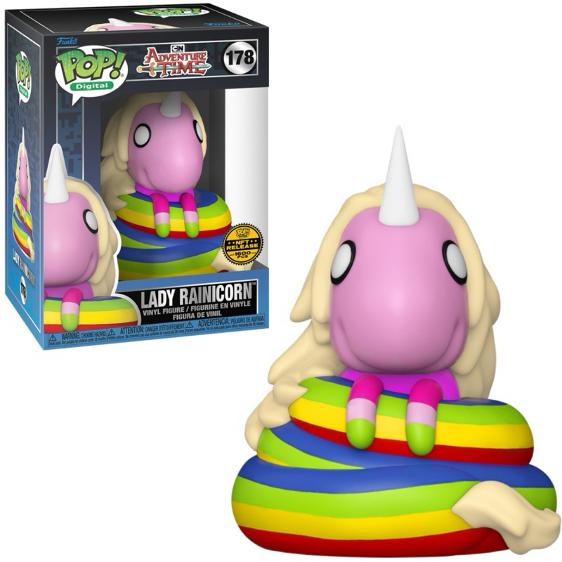 Funko Pop Adventure Time Lady Rainicorn #180 NFT Digital Exclusive LE ...