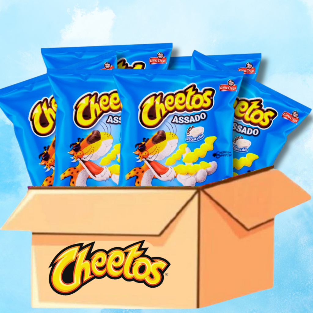 Kit 10 - 20 - 30 Salgadinho Elma Chips - Doritos / Ruffles / Fandangos / Cheetos | Shopee Brasil