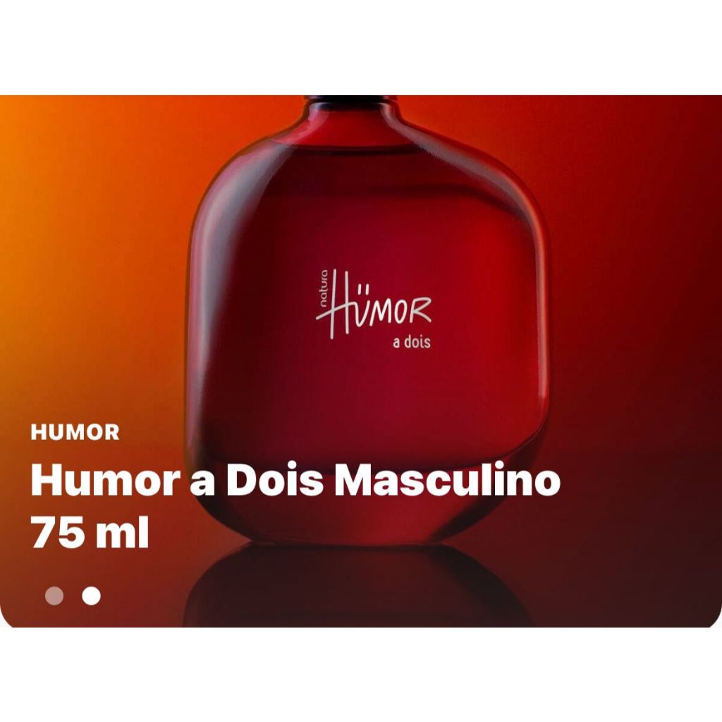 Natura Desodorante Colônia Humor a Dois Masculino - 75ml | Shopee Brasil